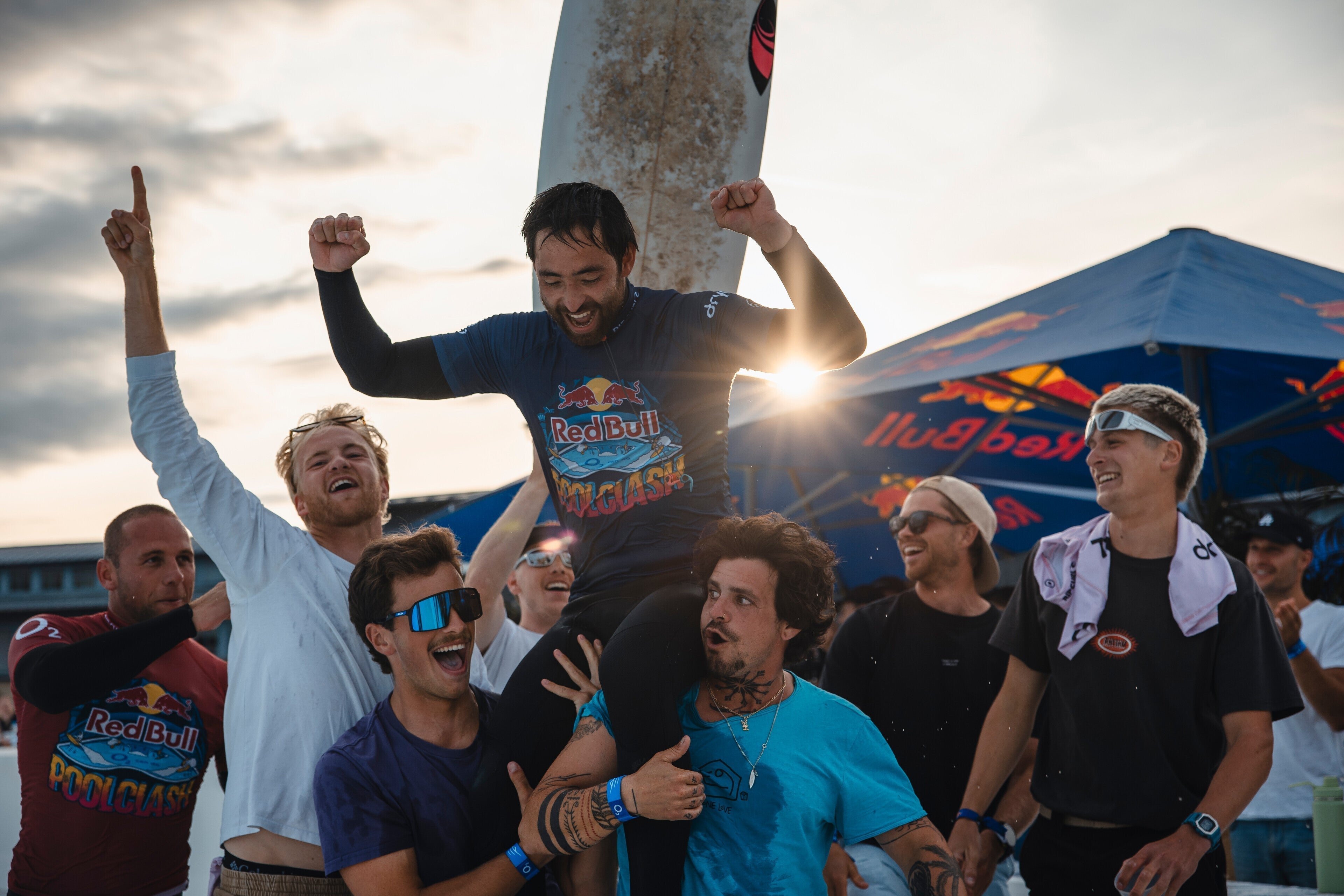 Red Bull Pool Clash premieres in Germany at the O2 SURFTOWN MUC ...